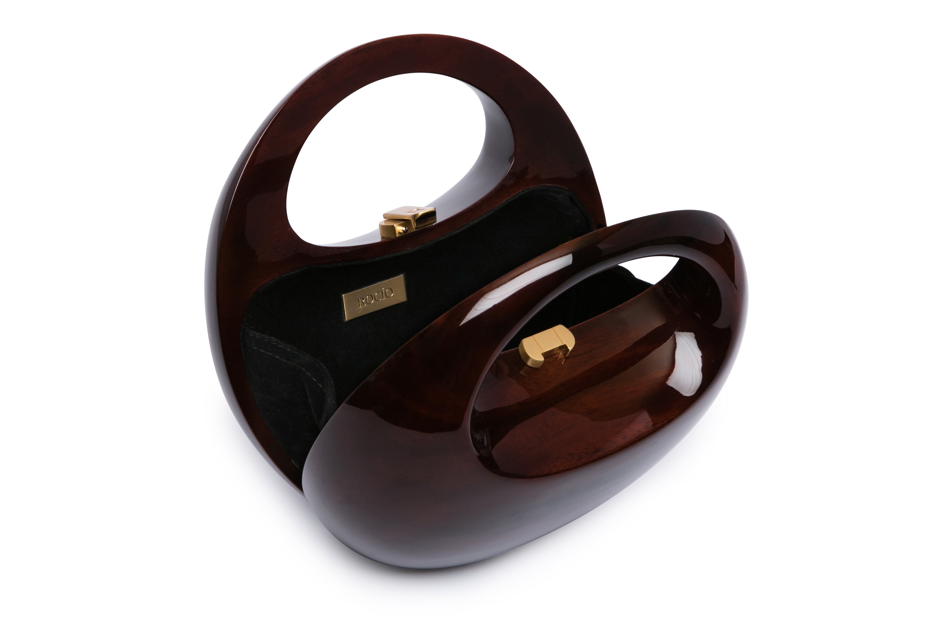 Coco Natural Wood Sculptural Handbag | ROCIO